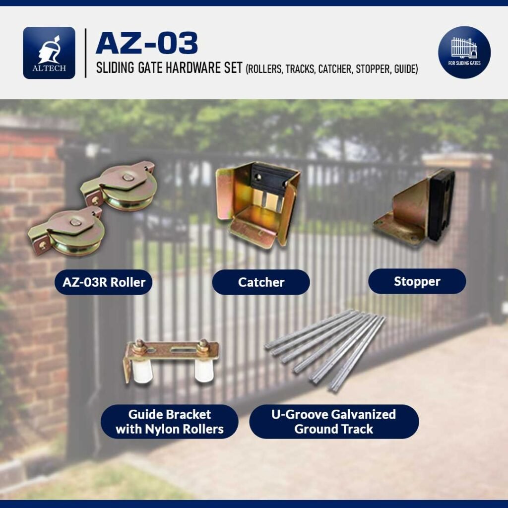 Sliding Gate Hardwares AZ-03 | Altech Autogate Int. Philippines, Inc.